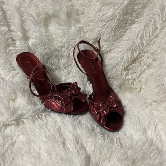 BCBGirls | Shoes | Bcb Girls High Heels Sandals Size 7 2 Excellent ...